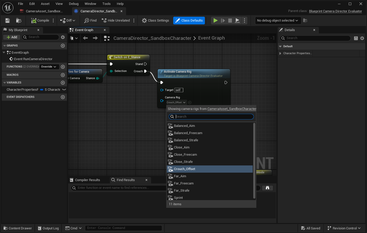 UE5 Gameplay Cameras: Asset Changes – The Stochastic Game
